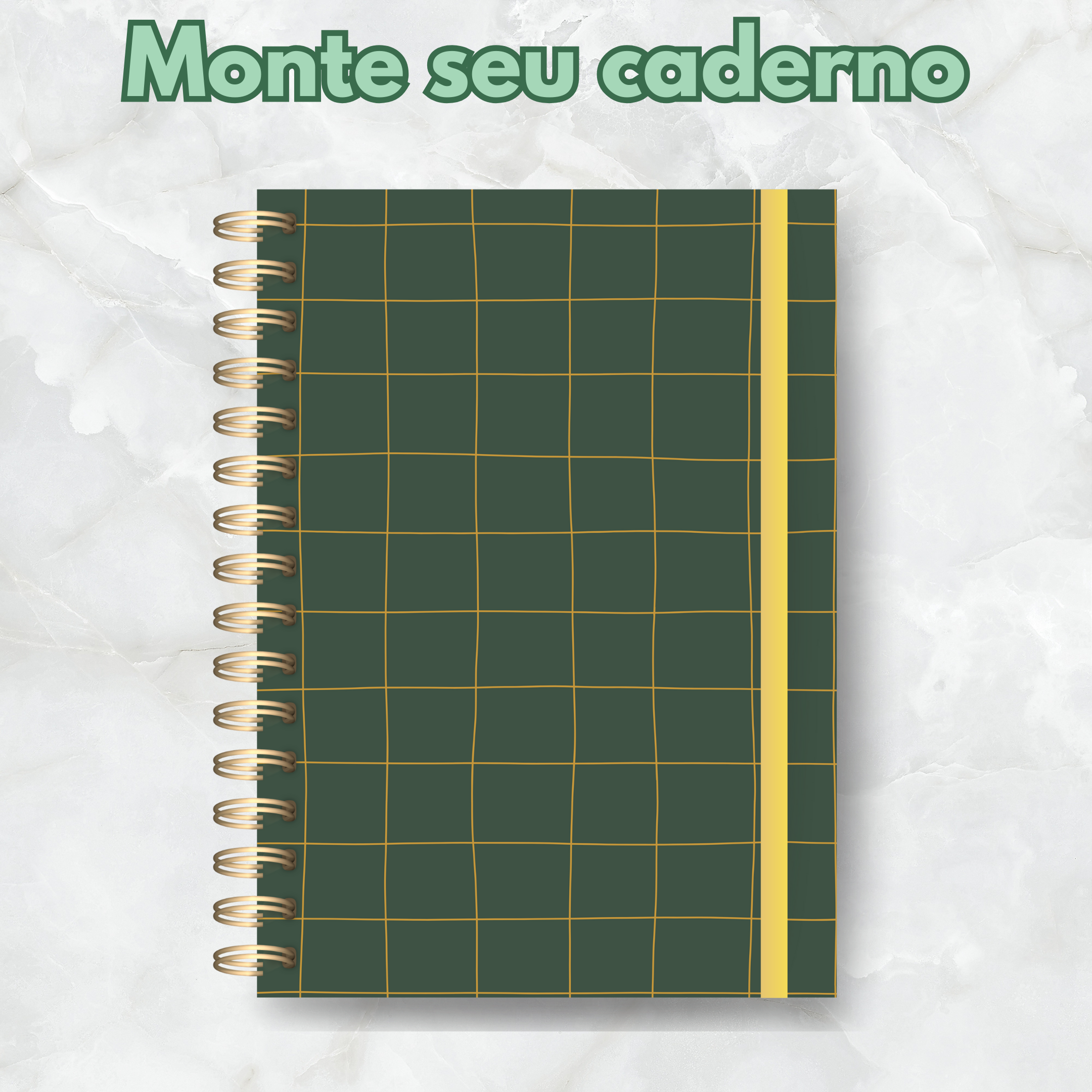 Monte seu caderno – It's Lau Paper